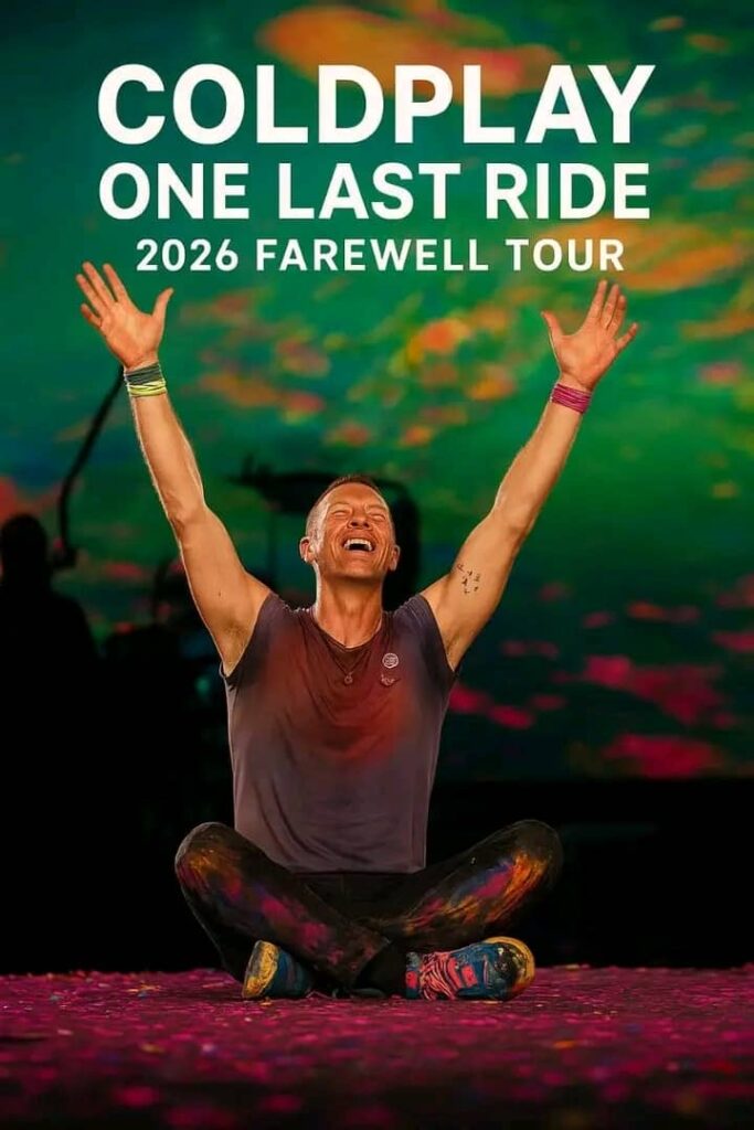 Coldplay Announces 2026 Farewell Tour: ‘One Last Ride’ Marks the End of ...