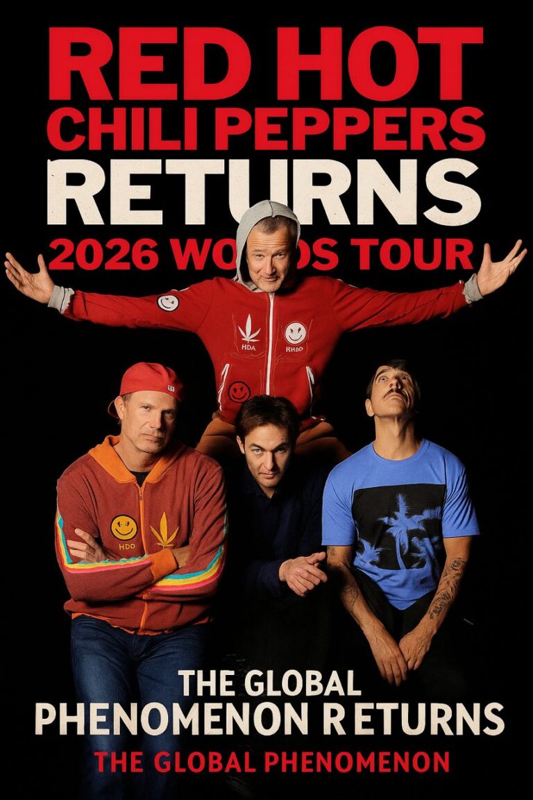 Red Hot Chili Peppers Grand Farewell: 2026 Tour ‘One Last Ride ...