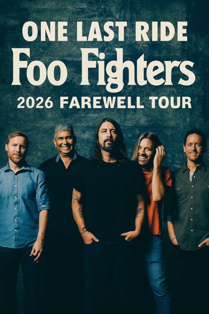 New Era: Foo Fighters Announces 2026 Farewell Tour – ‘One Last Ride ...