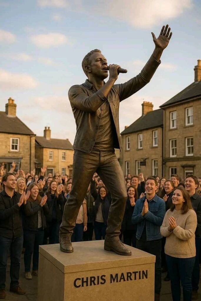 GREATEST OF ALL TIME: Coldplay’s Chris Martin Immortalized with a ...