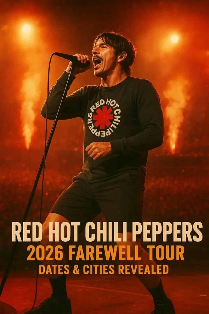 Red Hot Chili Peppers Bids the World Farewell: Anthony Kiedis Confirms ...