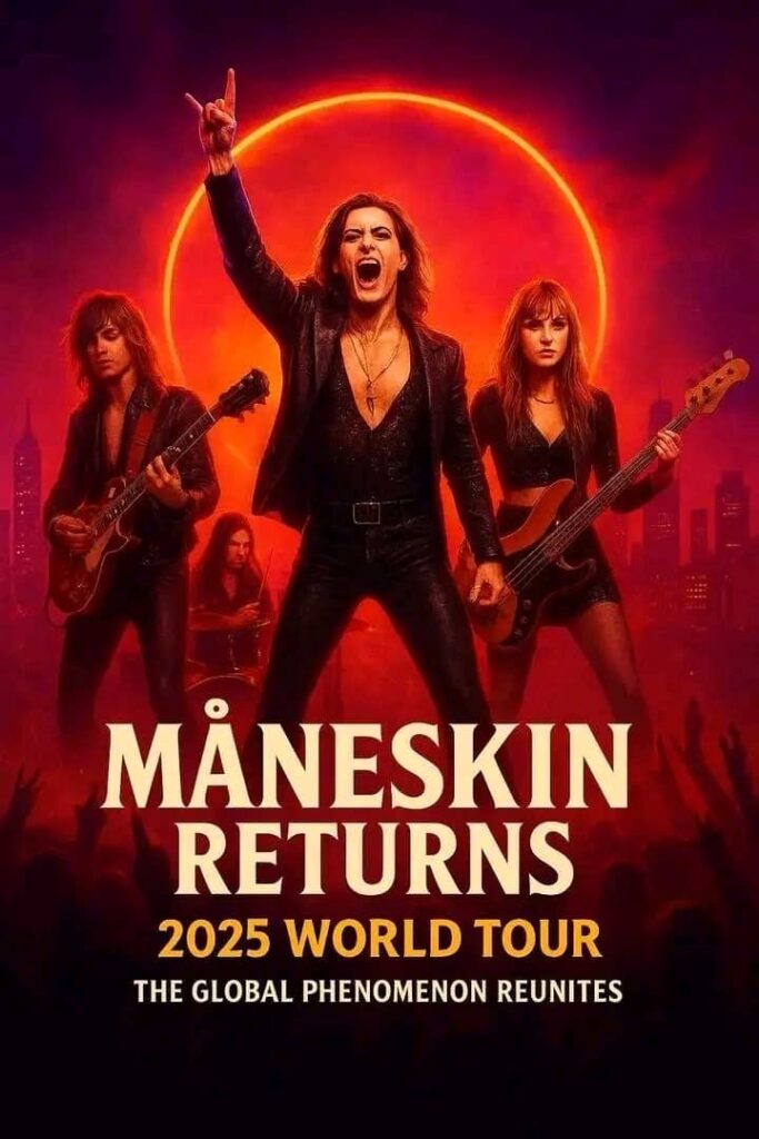 Måneskin Returns – The Global Rock Phenomenon Reunites for a 2025 World ...