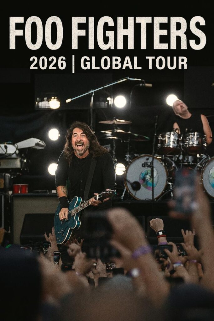 Foo Fighters Announces 2026 Global Tour: Dates and Cities Revealed... More