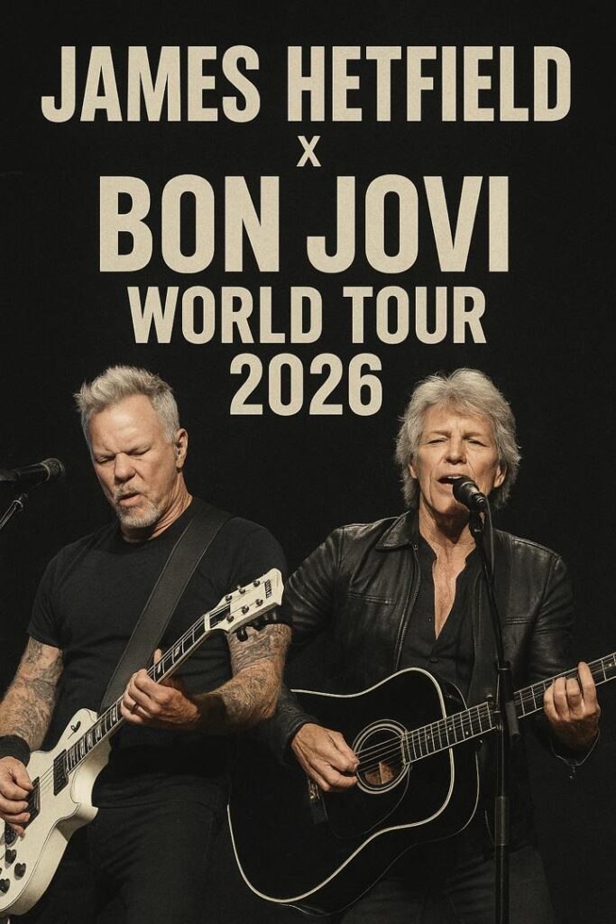 Breaking News: James Hetfield and Bon Jovi Announce Monumental Joint ...