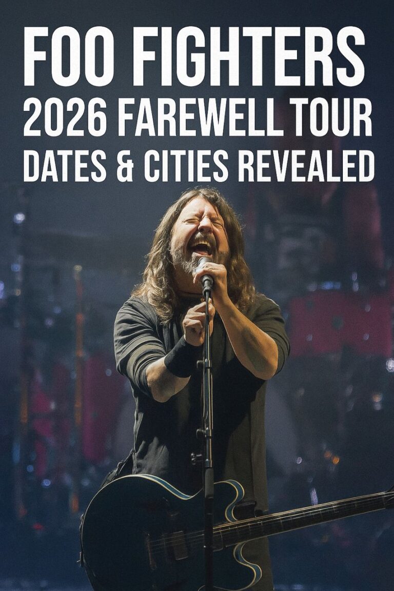 THE FINAL ENCORE: Foo Fighters Bid the World Farewell — Dave Grohl ...