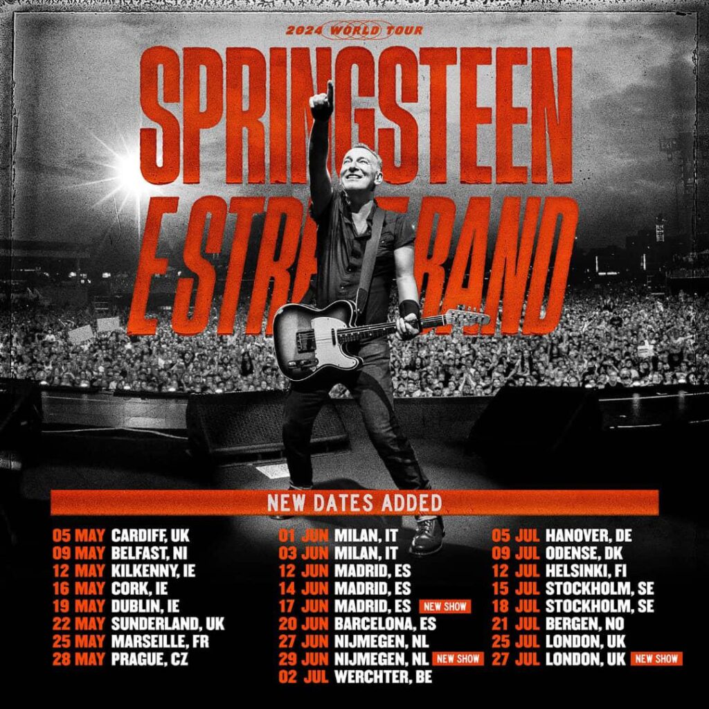 New Era: Bruce Springsteen Announces 2026 Farewell Tour ‘One Last Ride ...