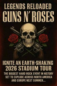 Legends Reloaded: Guns N’ Roses Ignite an Earth-Shaking 2026 Stadium ...