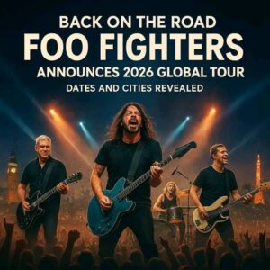 Back on the Road: Foo Fighters Announces 2026 Global Tour, Dates and ...