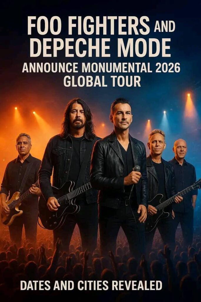 Foo Fighters and Depeche Mode Announce Monumental 2026 Global Tour ...