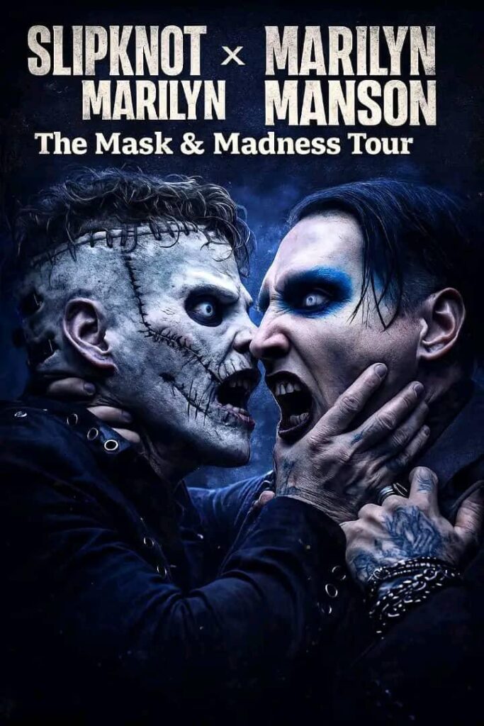 Slipknot x Marilyn Manson: The Mask & Madness Tour — Full Dates, Cities ...