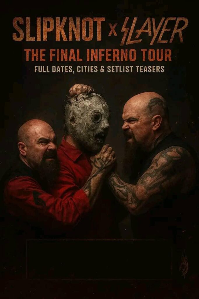 SLIPKNOT x SLAYER: The Final Inferno Tour — Legendary Metal Titans ...
