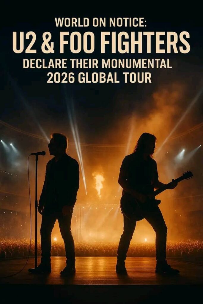 World on Notice: U2 and Foo Fighters Declare Their Monumental 2026 ...