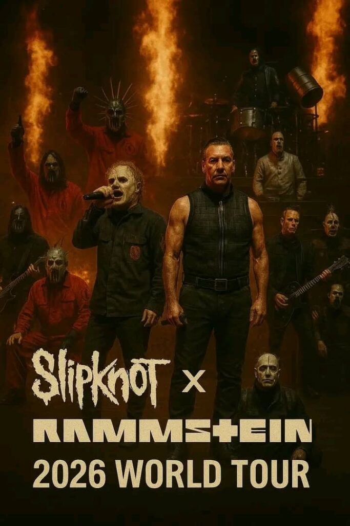 Slipknot x Rammstein Set the Stage for 2026’s Most Explosive World Tour ...