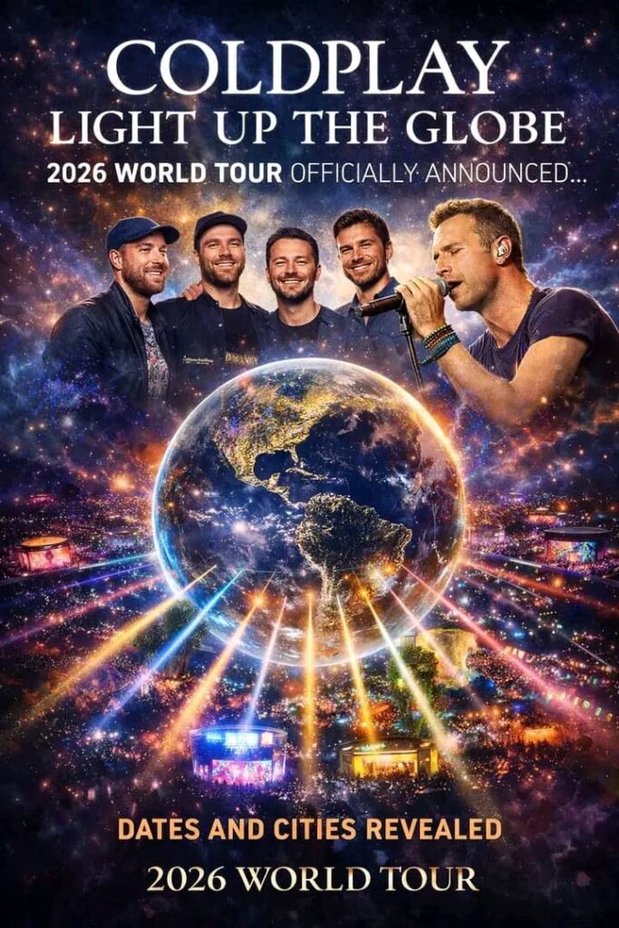 New Era: Coldplay Light Up the Globe — 2026 World Tour Officially ...