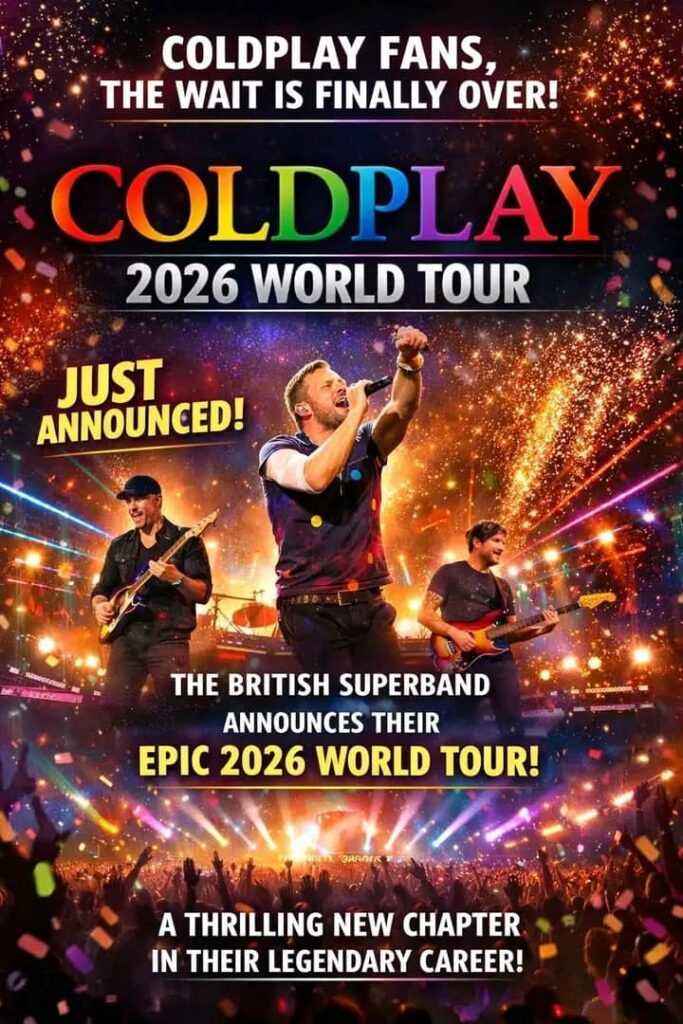 Coldplay Confirms 2026 Global Tour — Dates and Destinations Announced ...