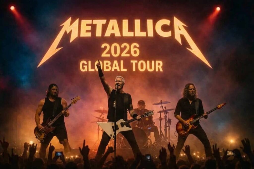 Metallica Announces 2026 Global Tour — Dates and Cities Revealed.. More