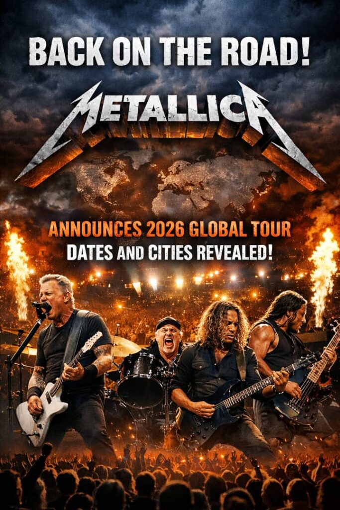 Back on the Road: Metallica Announces 2026 Global Tour, Dates and ...