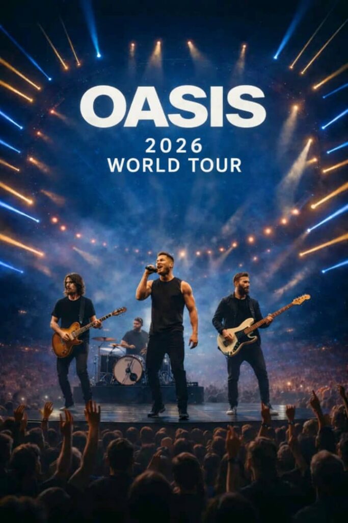 Oasis Announces 2026 World Tour — Dates and Cities Revealed… Watch Here!