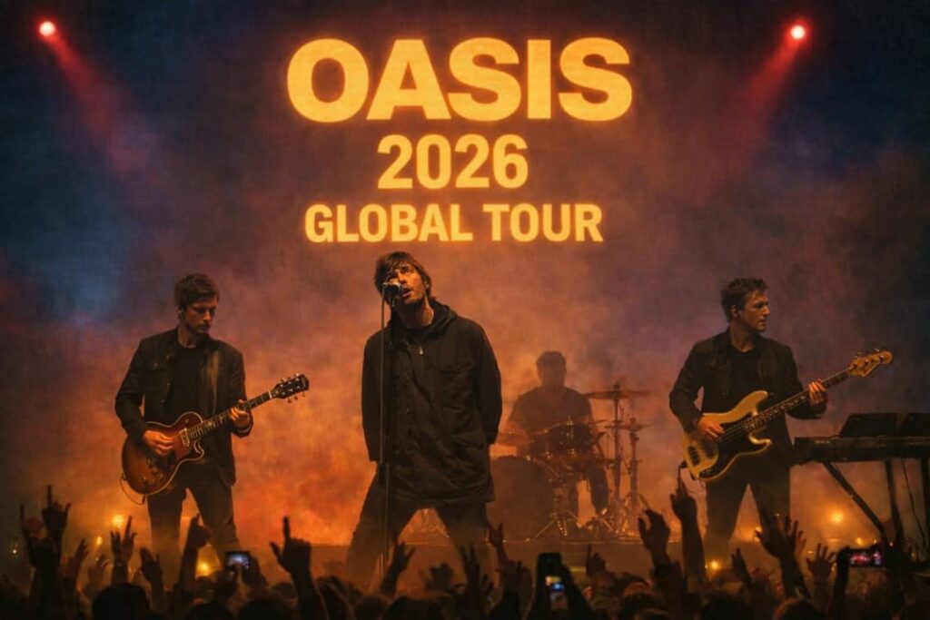 Oasis Announces 2026 Global Tour — Dates and Cities Revealed… More