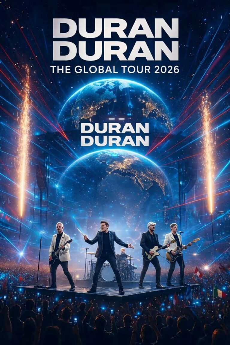 Duran Duran Announces 2026 Global Tour — Dates and Cities Revealed… More