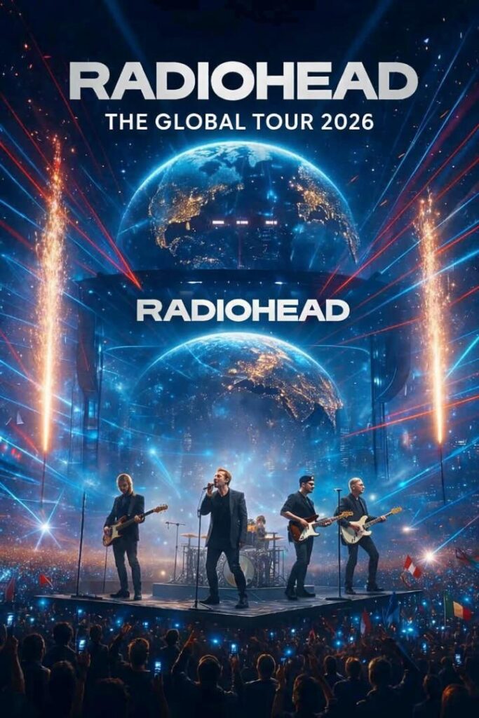 Radiohead Announces 2026 Global Tour — Dates and Cities Revealed… More