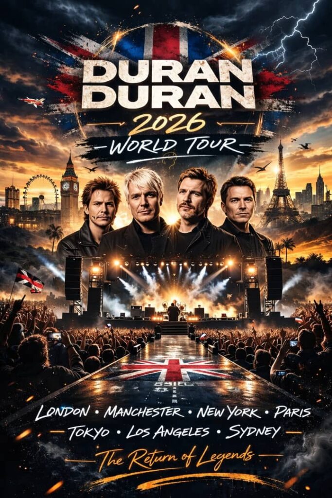 Duran Duran Announces Epic 2026 Tour: Full List of Cities and Dates ...