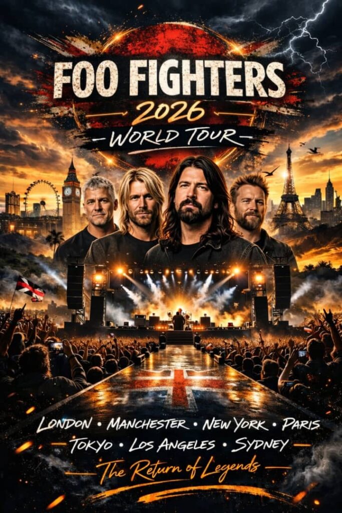 Foo Fighters Announce Epic 2026 Tour: Full List of Cities and Dates ...