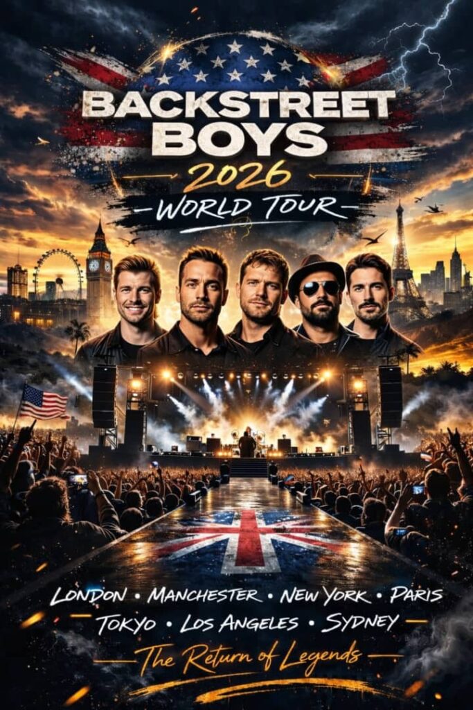 Backstreet Boys Announces Epic 2026 Tour: Full List of Cities and Dates ...