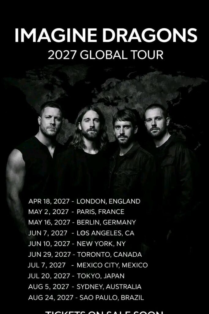 Imagine Dragons Announces 2027 World Tour — Bigger, Louder, and More ...
