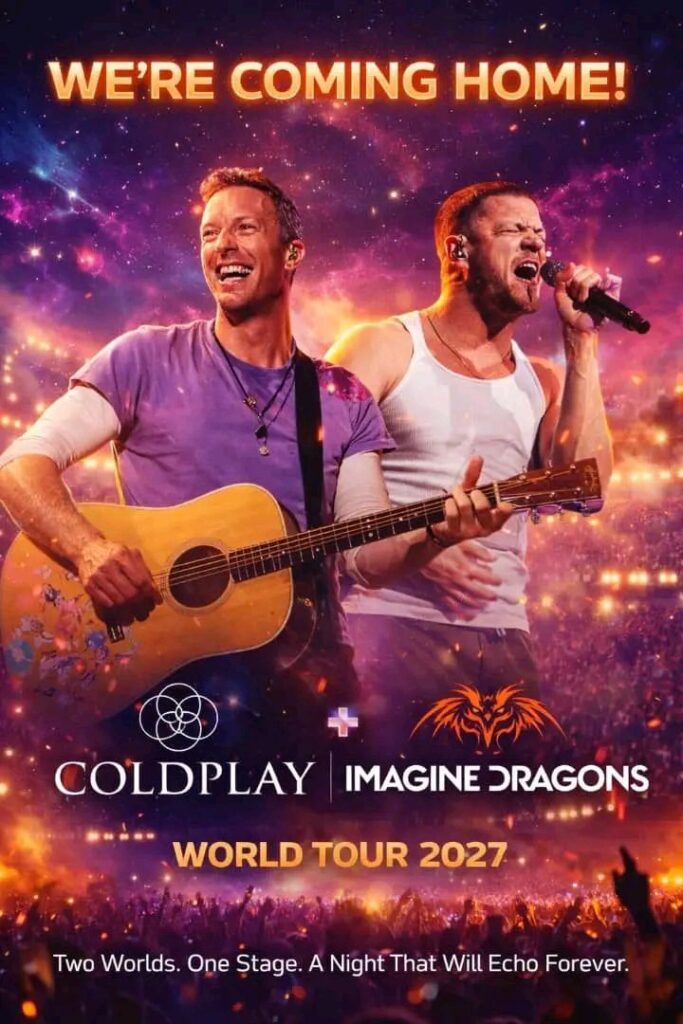 After Being Postponed in 2024: Imagine Dragons & Coldplay Revive ...