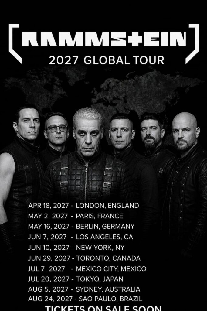 Rammstein Announces 2027 World Tour — Bigger, Louder, and More ...
