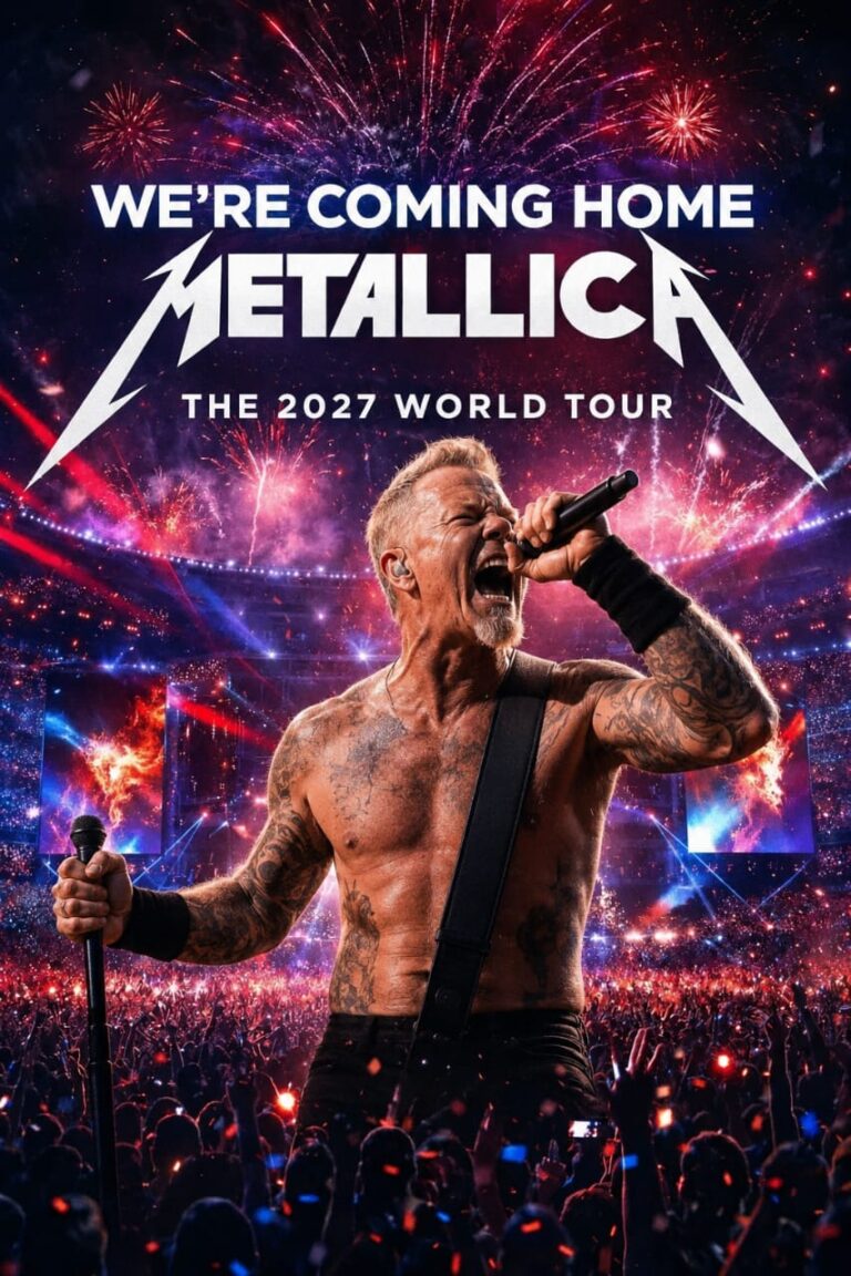 We’re Back!! Metallica Are Back in 2027, New World Tour…