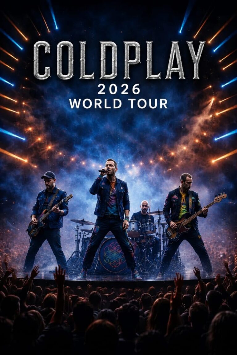 Coldplay Announces 2026 World Tour — Dates and Cities Revealed… — Watch ...
